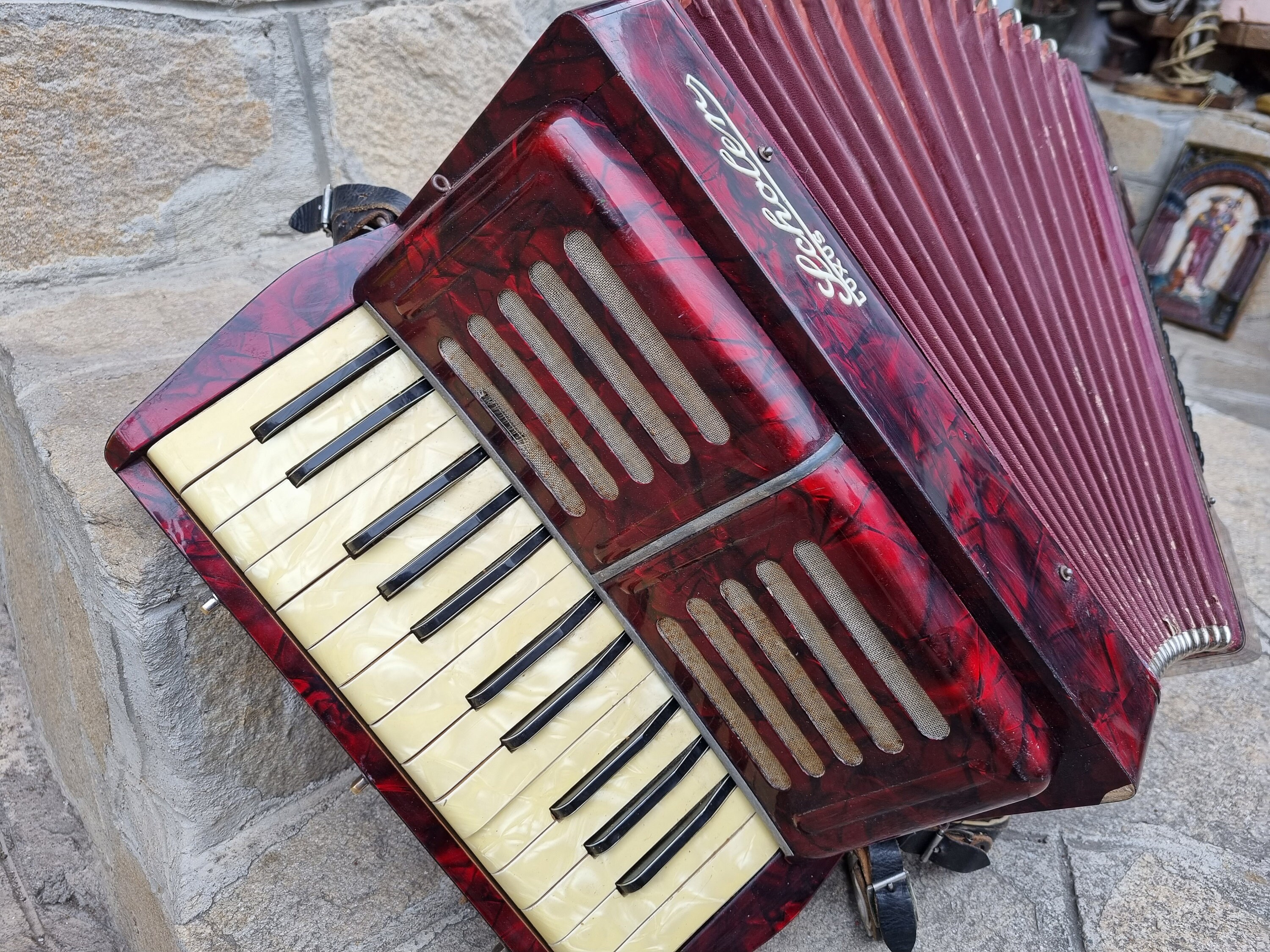 Rare Germany Accordion Fcholer Luxus Vintage Accordion Made - Etsy Canada