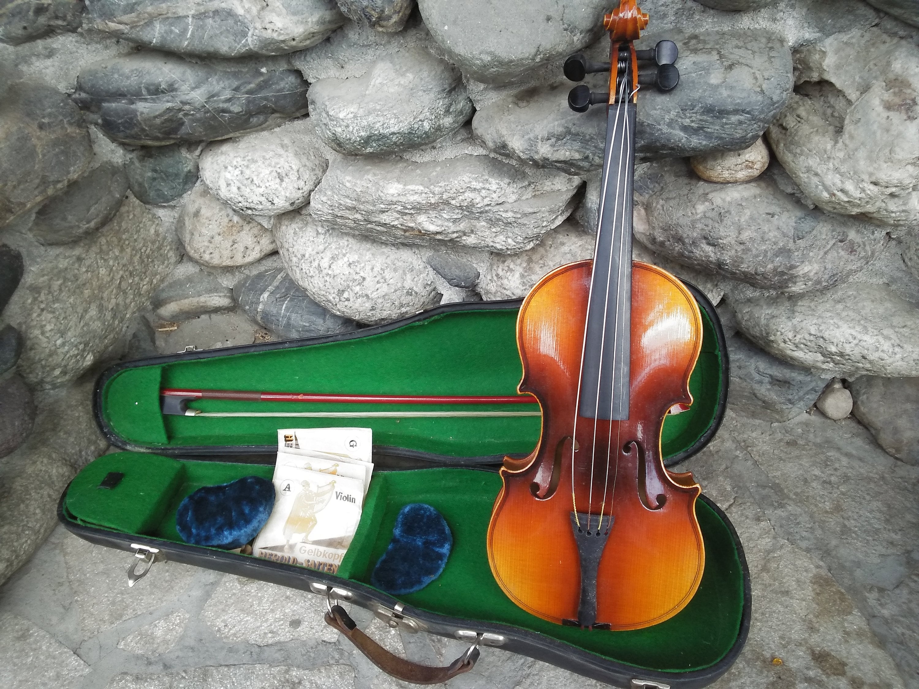 Viejo instrumento musical violín violín checo antiguo | Etsy