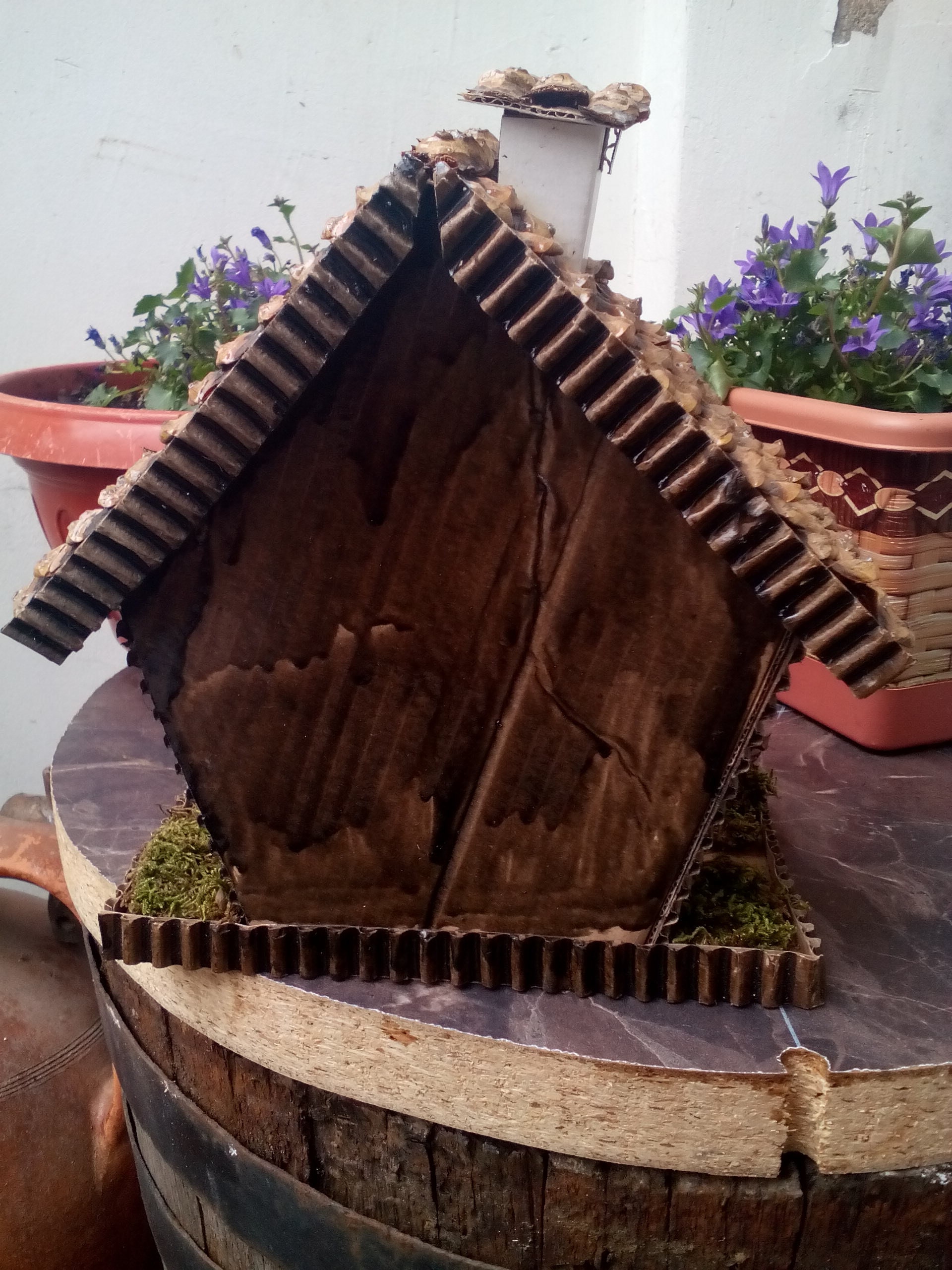 Model of a House Made Entirely of Natural Materials Handmade | Etsy