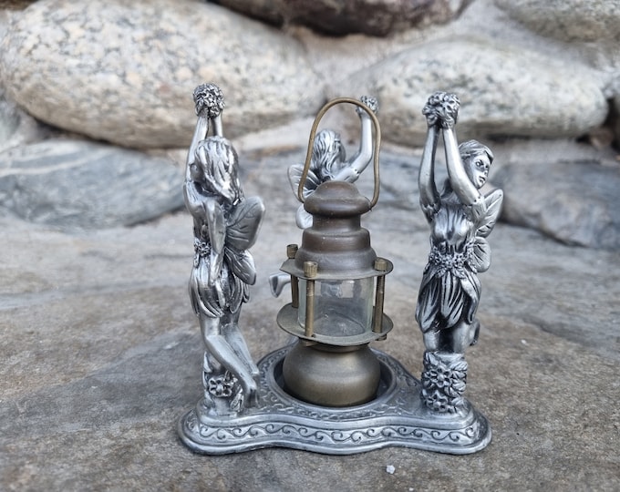 Vintage Art Nouveau Keyhole Accent Table Lamp Oliver Tupton Bathing ...