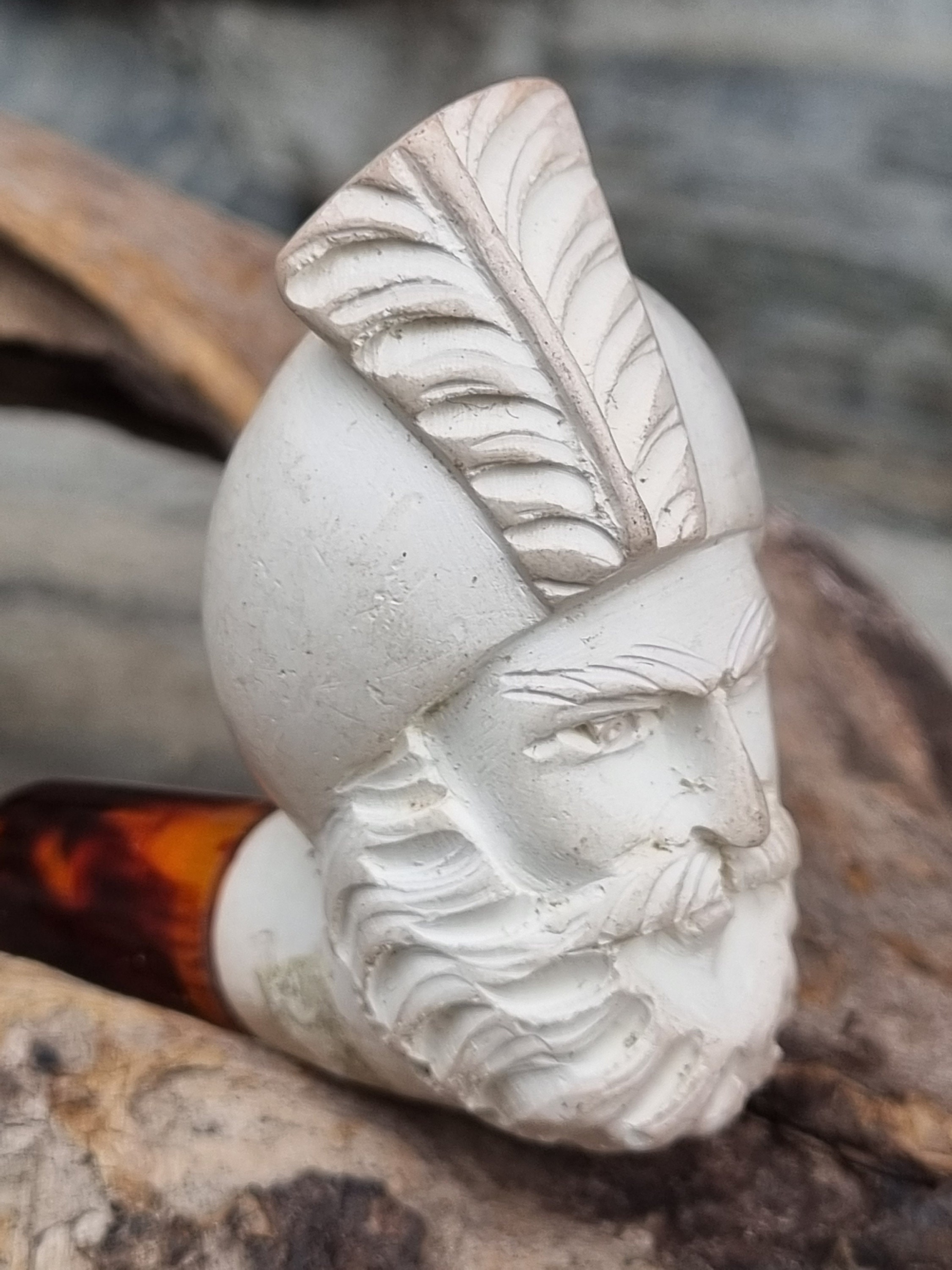 Unique Smoking Pipe Vintage Tobacco Pipe Made of Sea Foam | Etsy