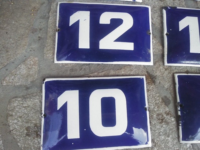 Address Numbers for House French House Numbers Door - Etsy