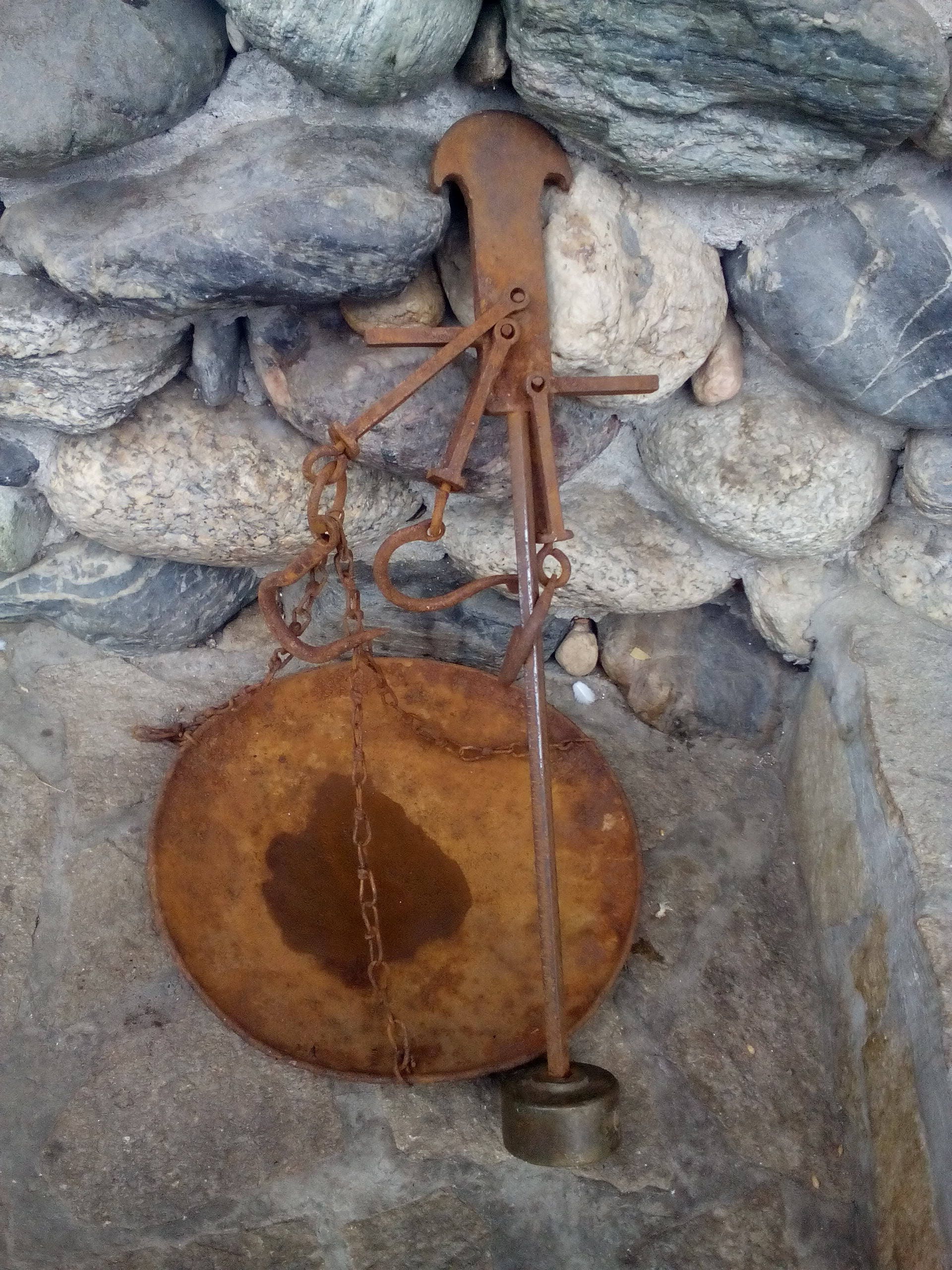 Antique Huge Scales Authentic Old Scales Palanza Vintage | Etsy