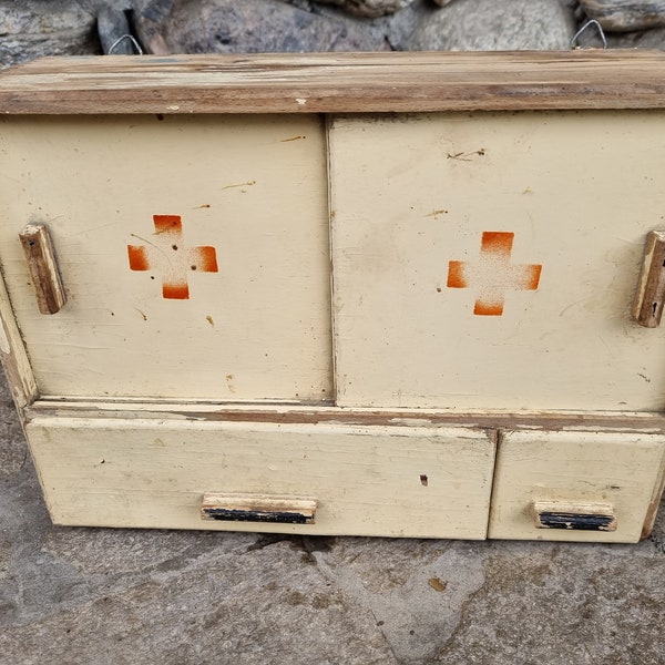 Wood Medical Cabinet - Etsy