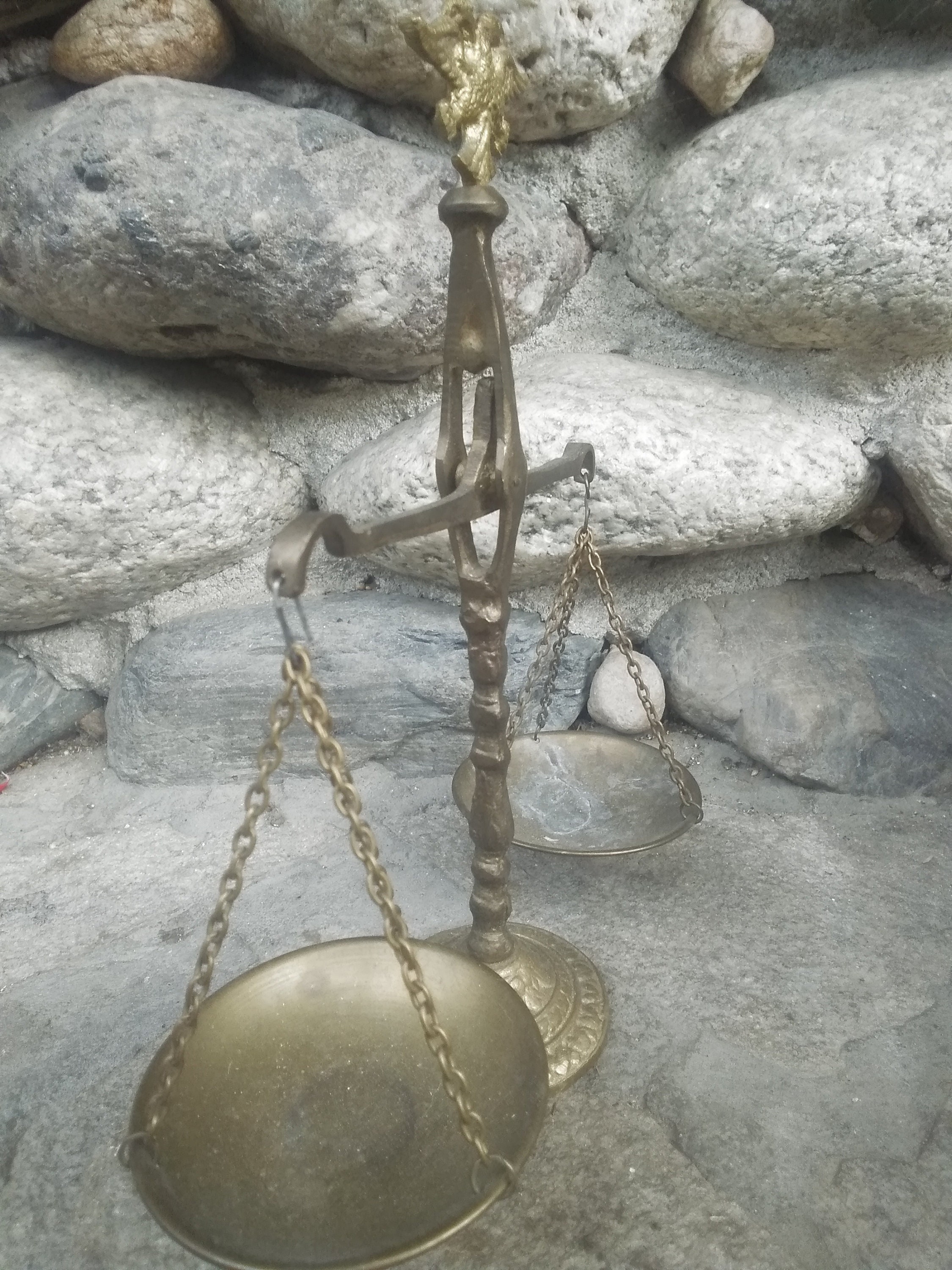 Antique Bronze Scales Vintage scales Pharmacy scales | Etsy