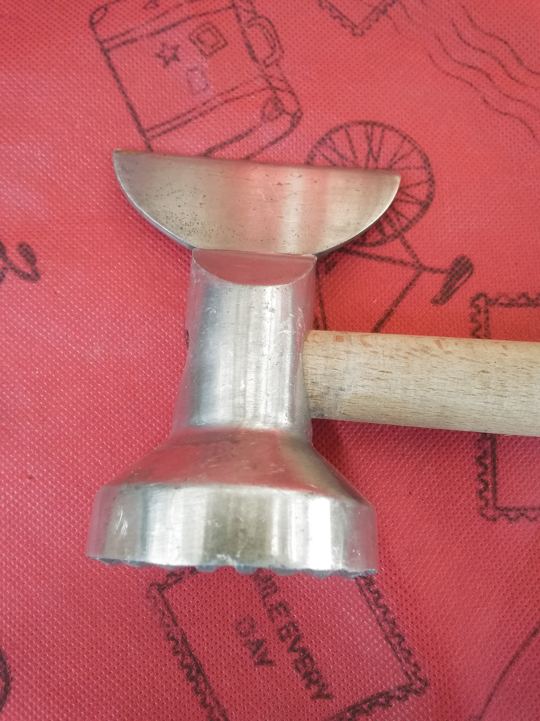 Vintage Мeat Ax and Aluminium Hammer / Old Meat Hammer and Ax - Etsy