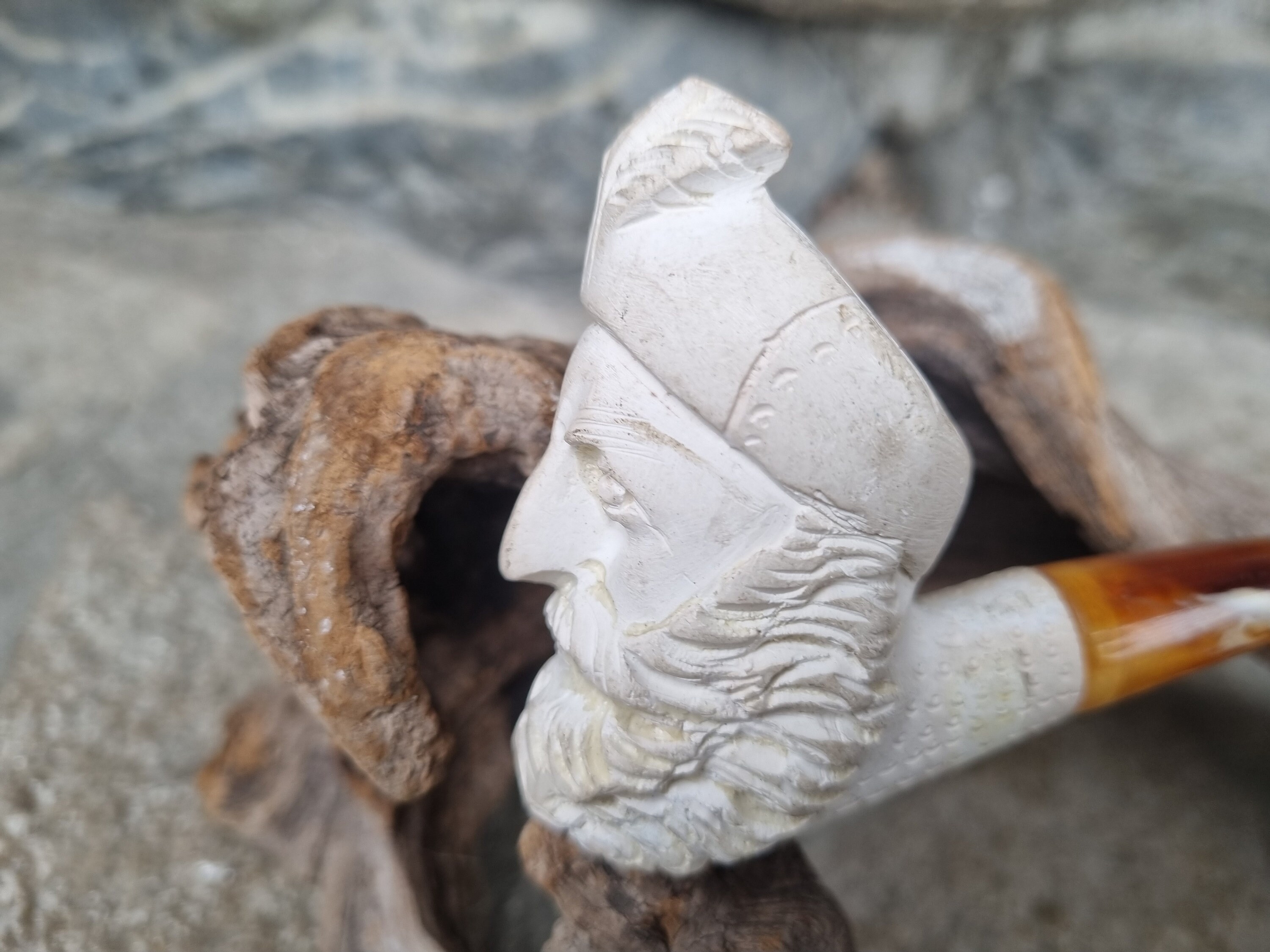Unique Smoking Pipe Vintage Tobacco Pipe Made of Sea Foam - Etsy