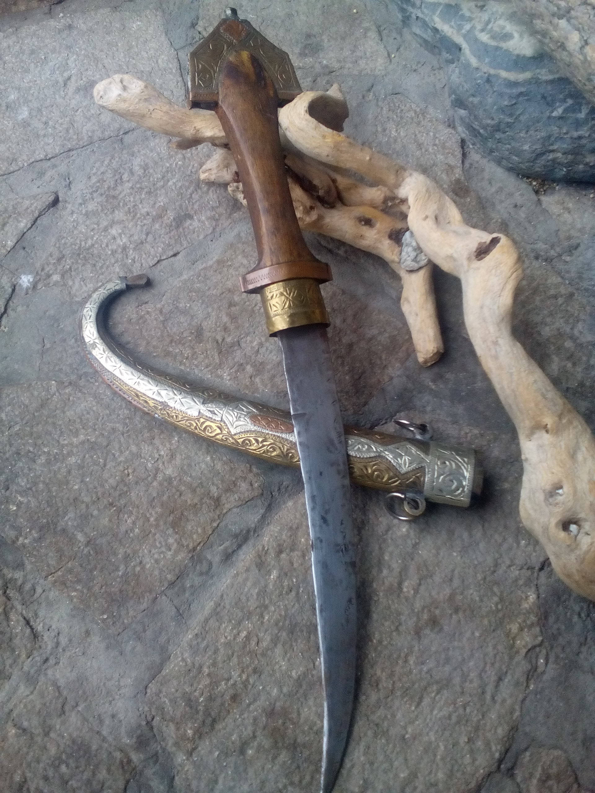 Arabic Knife arabic Innkeeper Old Knife Silver Plated | Etsy