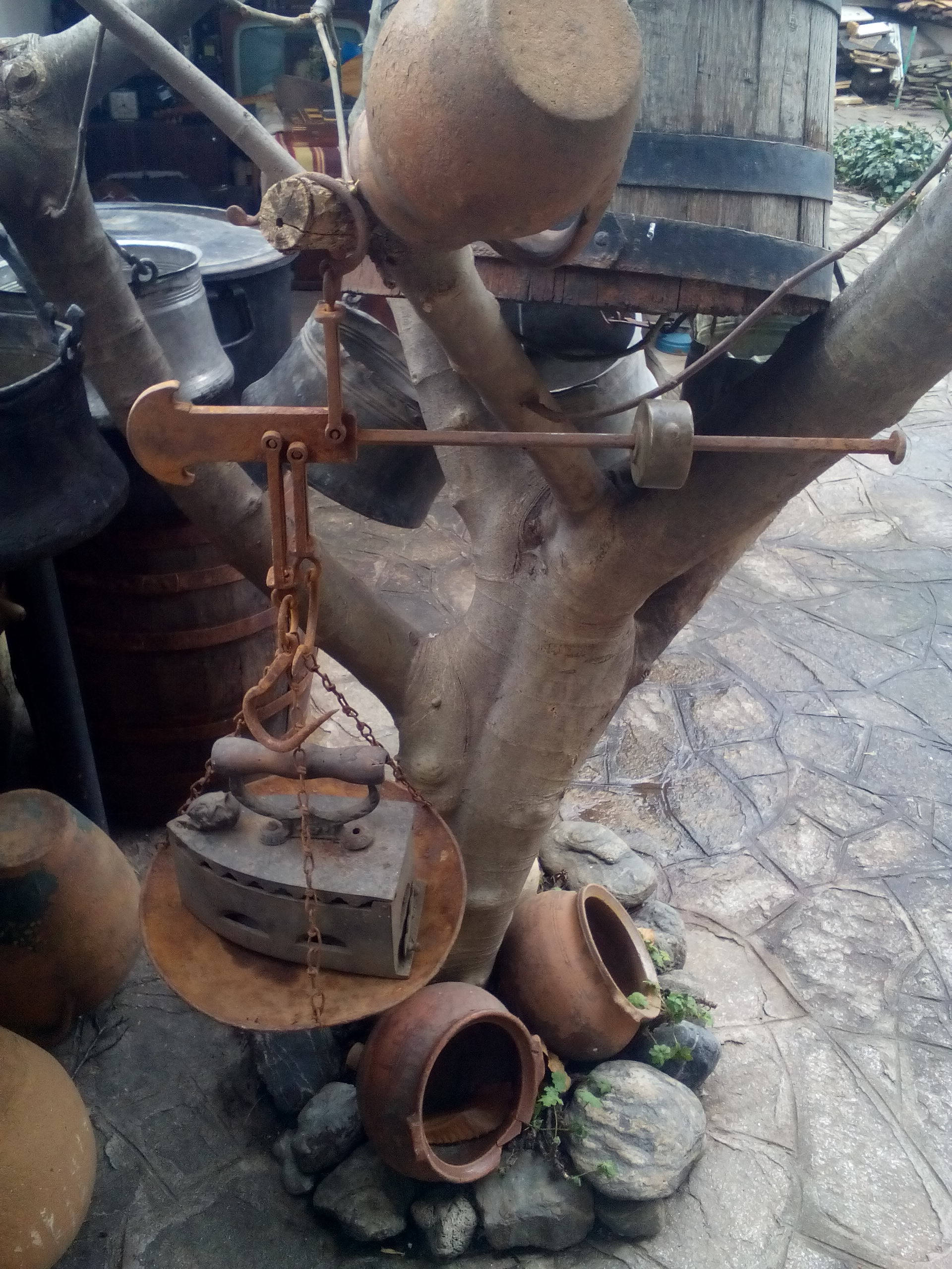 Antique Huge Scales Authentic Old Scales Palanza Vintage | Etsy