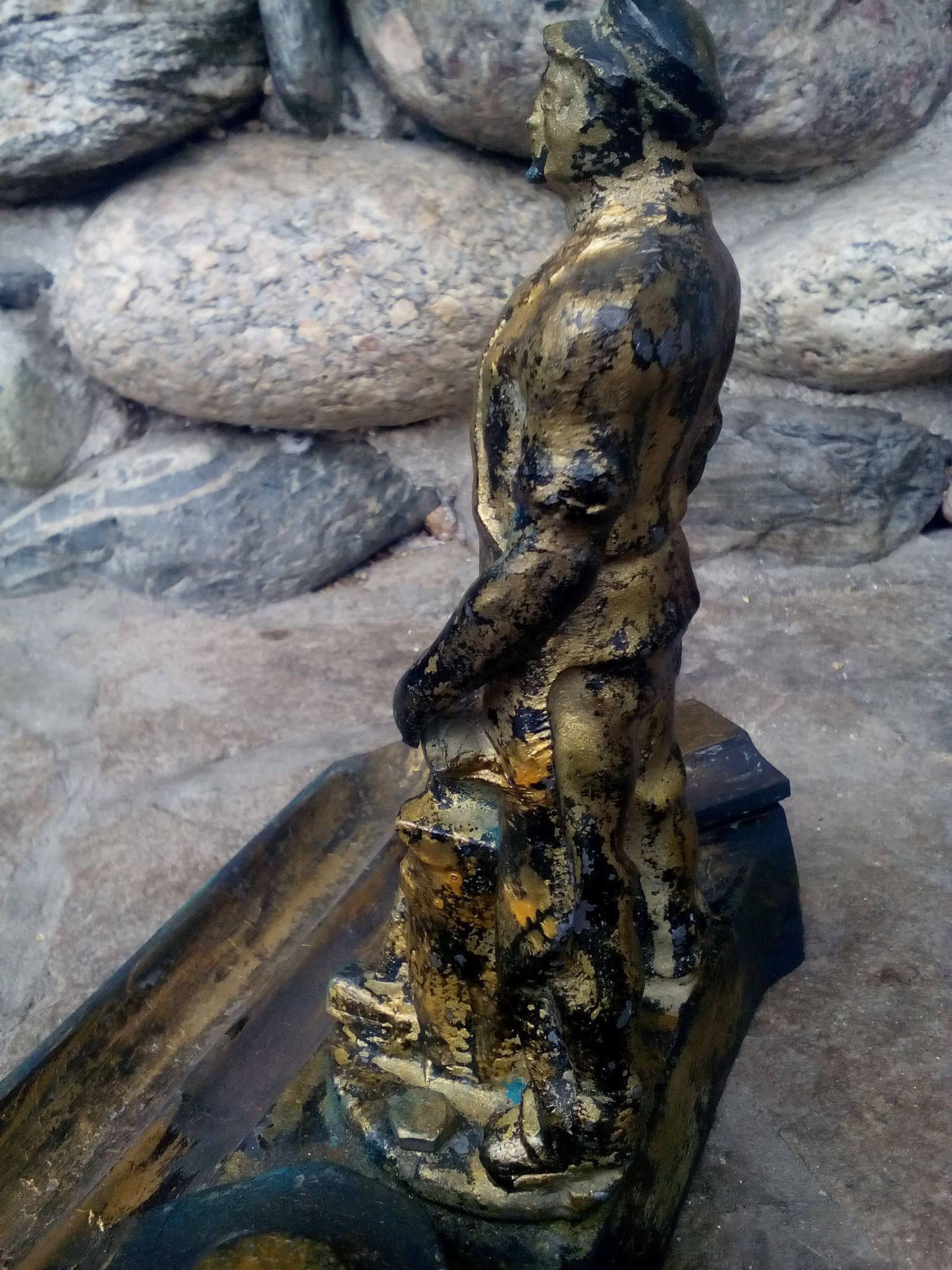 Vintage Metal Ink Well Old Iron Ink Well Antique Ink Well | Etsy