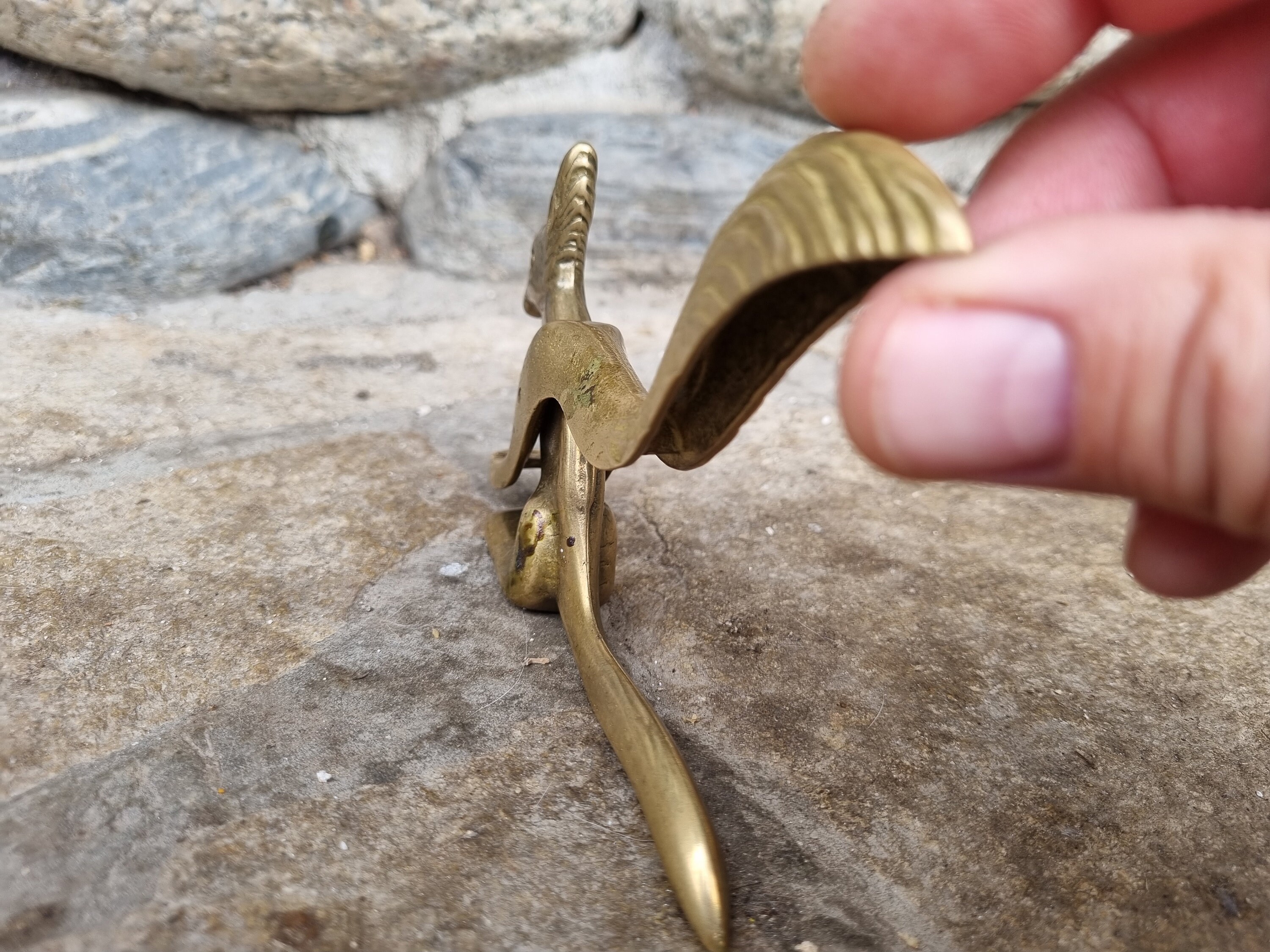 Vintage Brronze Nutcracker Squirrel Rare Nutcracker Squirrel - Etsy