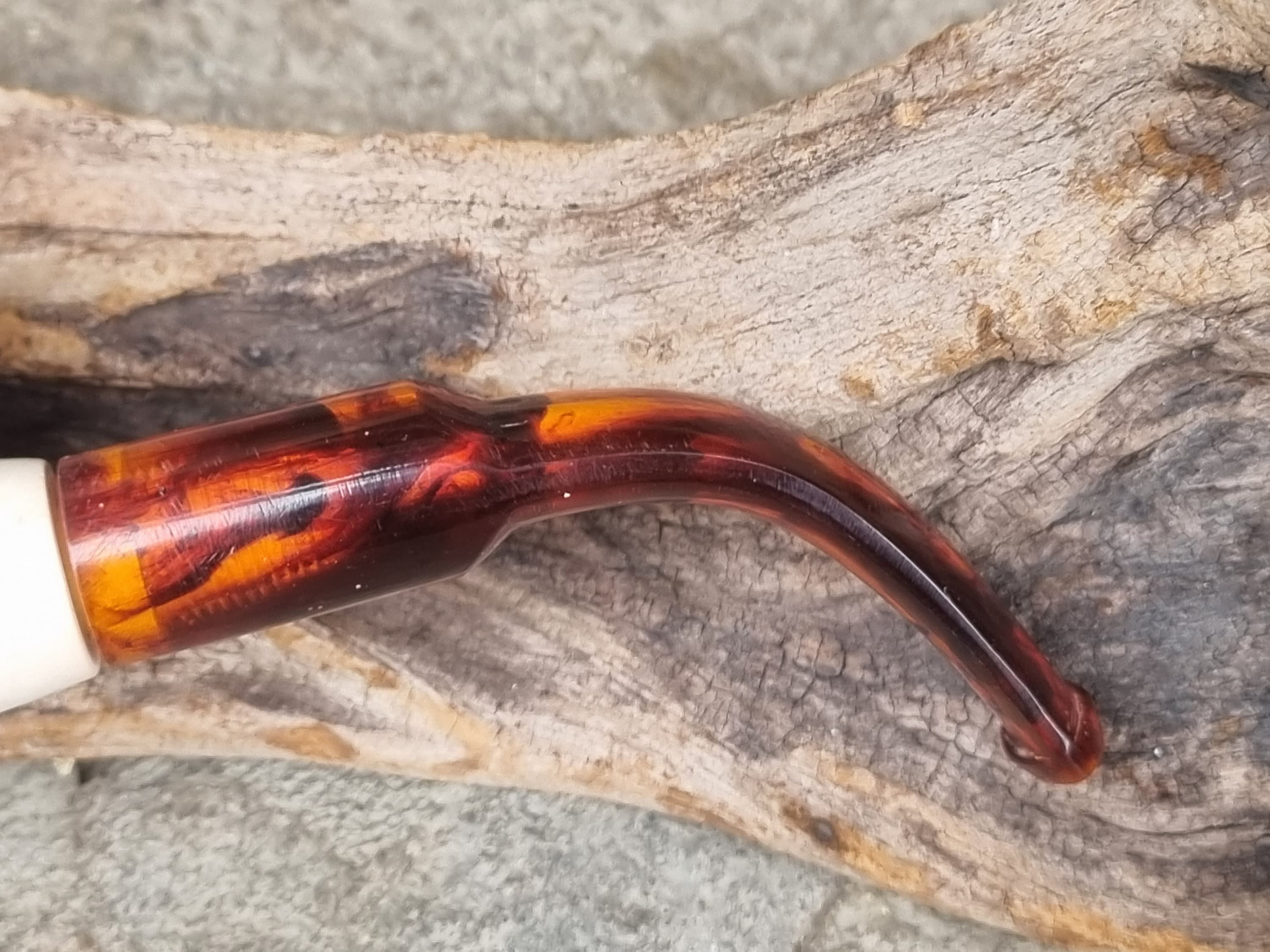 Unique Smoking Pipe Vintage Tobacco Pipe Made of Sea Foam | Etsy