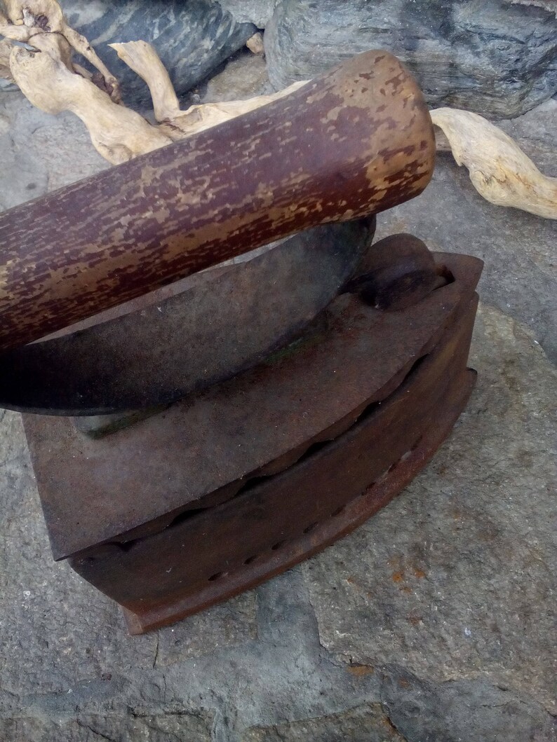 Very Old Iron Vintage Iron 1800's Very Rare Cast Iron - Etsy