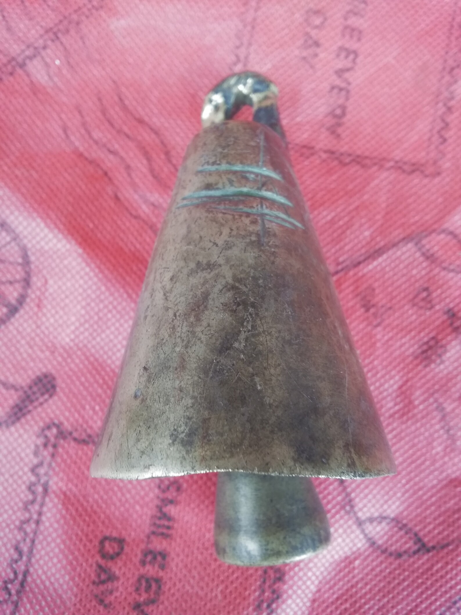 Antique Bronze Bell From the 19 Th Century Vintage Bronze - Etsy