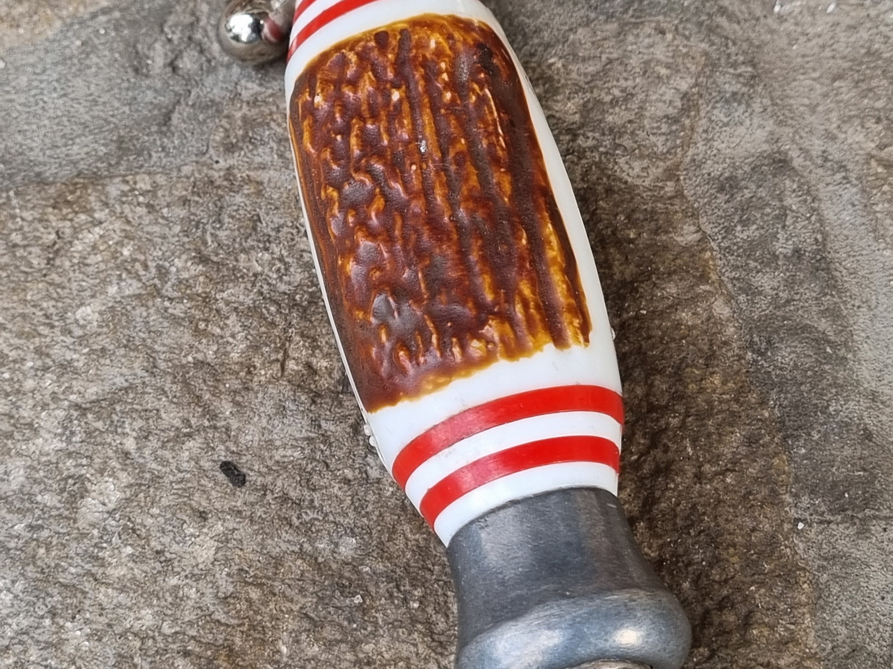 Hand Made Unique Knife an Old Knife With an Horn Handl - Etsy