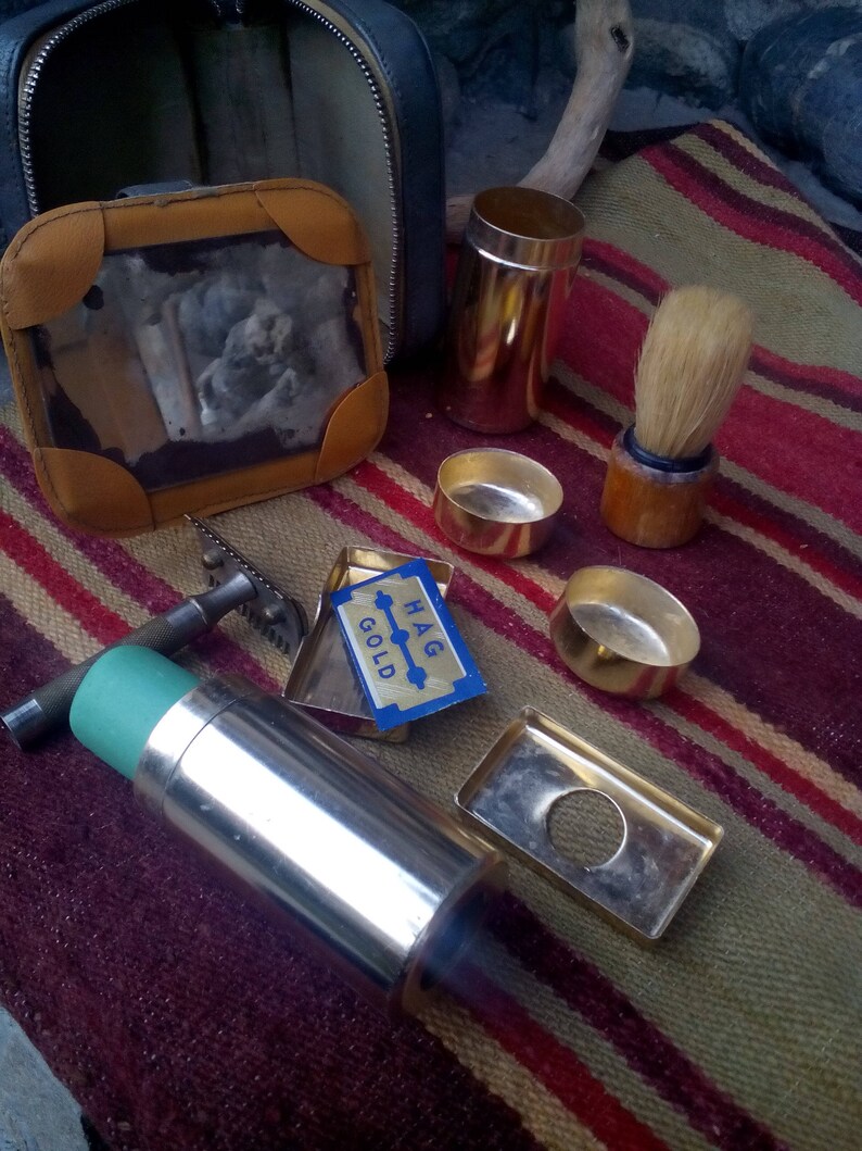 Old Shaving Kit Man Shaving Kit Barber Kit Gift Idea - Etsy