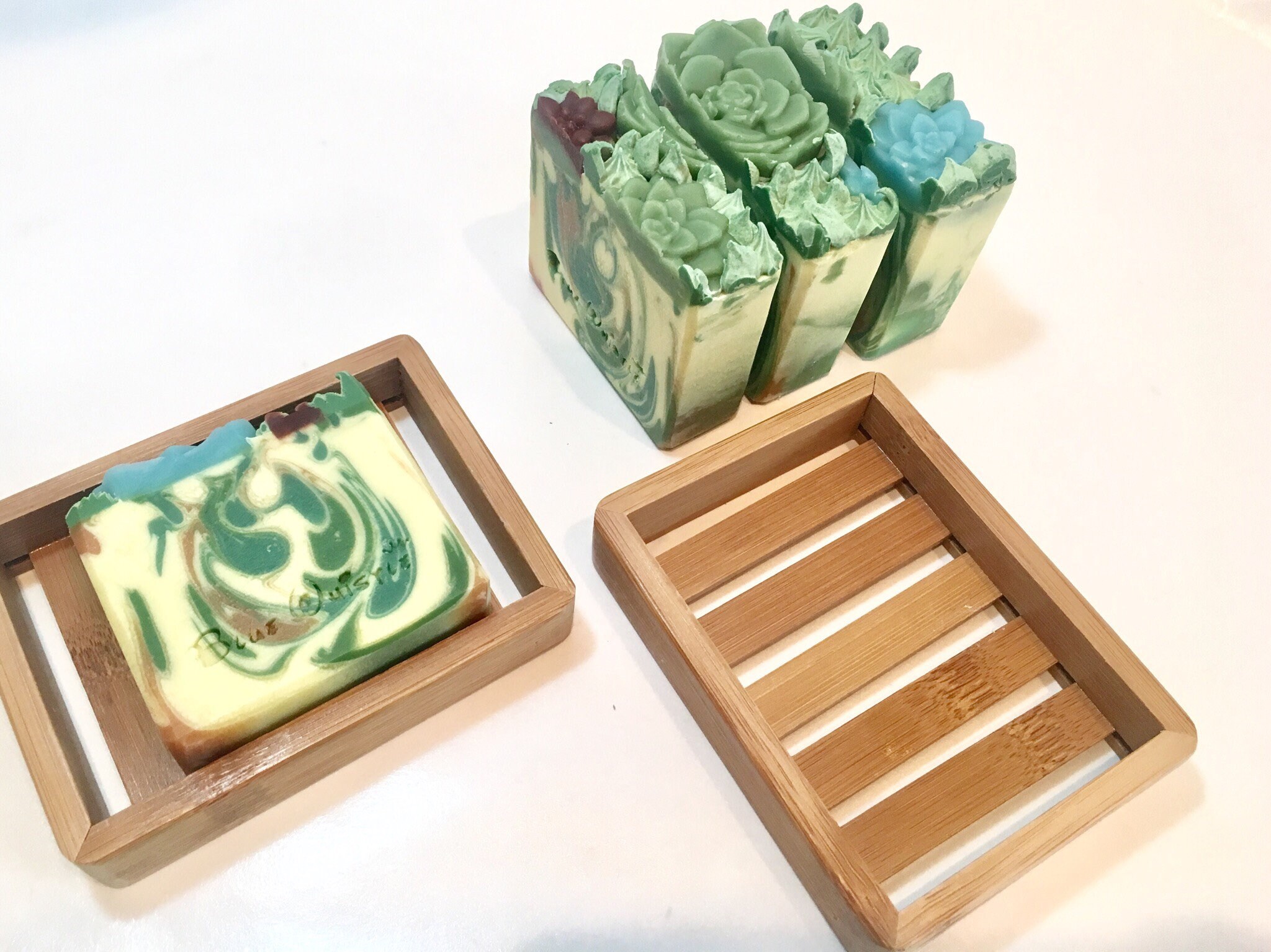 Clearance: Bamboo Soap Dish, ECO Friendly, Soap Rest, Soap Holder, Soap ...