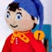 Instant PDF File Vintage Knitting Pattern to Make 10.5ins Tall Noddy ...