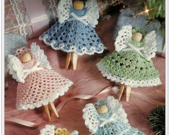 Clothespin Angels - Etsy