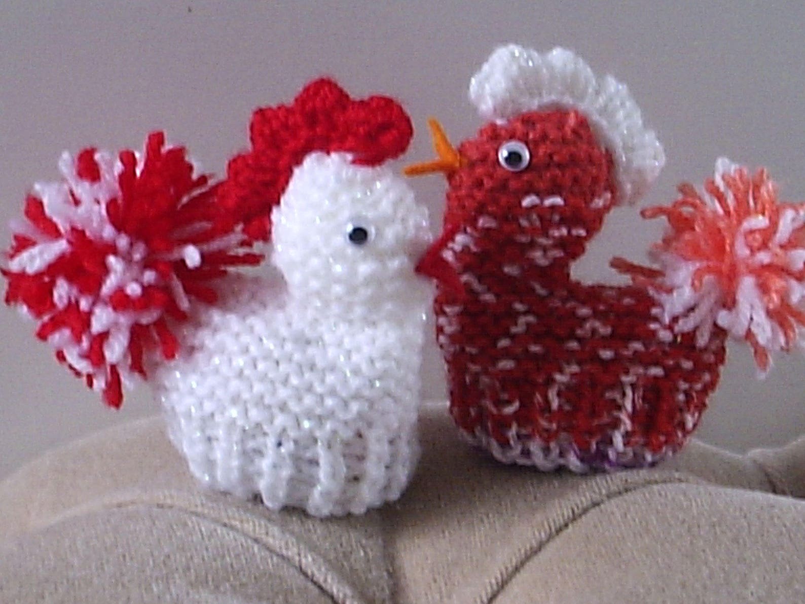 Laminated DK Knitting Pattern Rocky the Rooster Easter Chick | Etsy