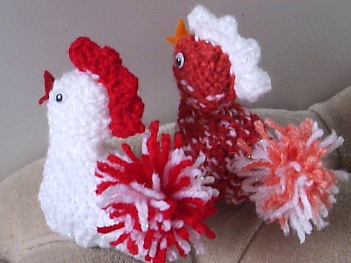 Laminated DK Knitting Pattern Rocky the Rooster Easter Chick | Etsy