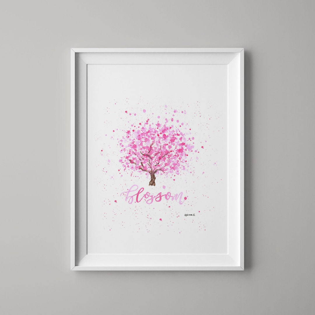 Cherry Blossom Print | Cherry Blossom | Botanical Art | Botanical ...