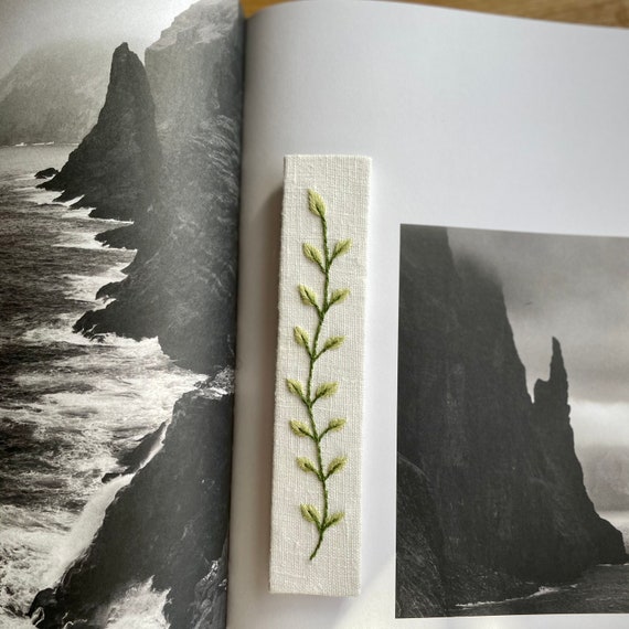 Embroidered Bookmarks Bookmarks - Etsy
