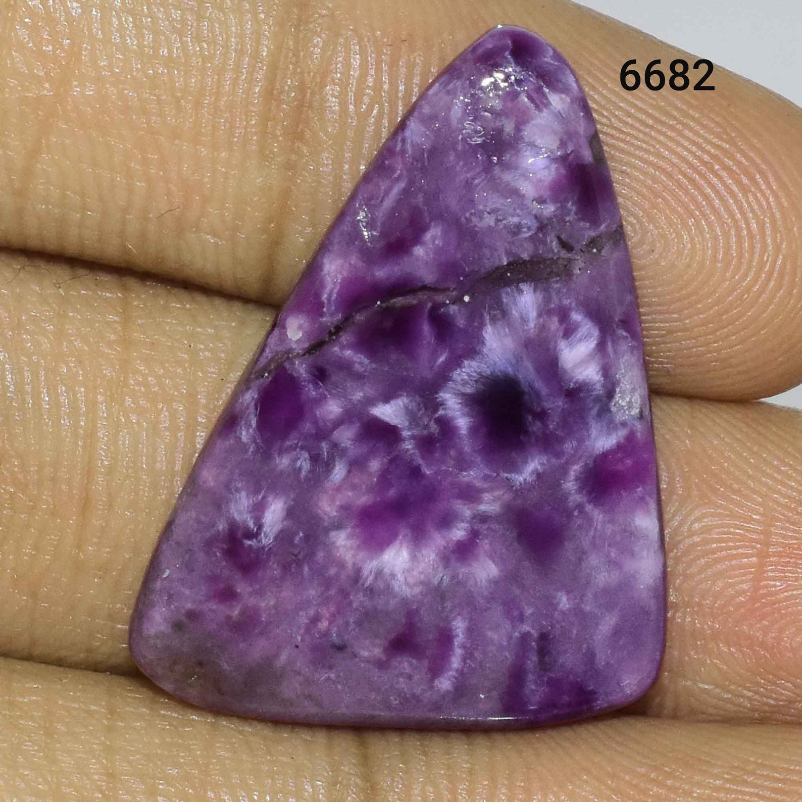 Tremendous Natural Charoite Gemstone Charoite Jewelry | Etsy