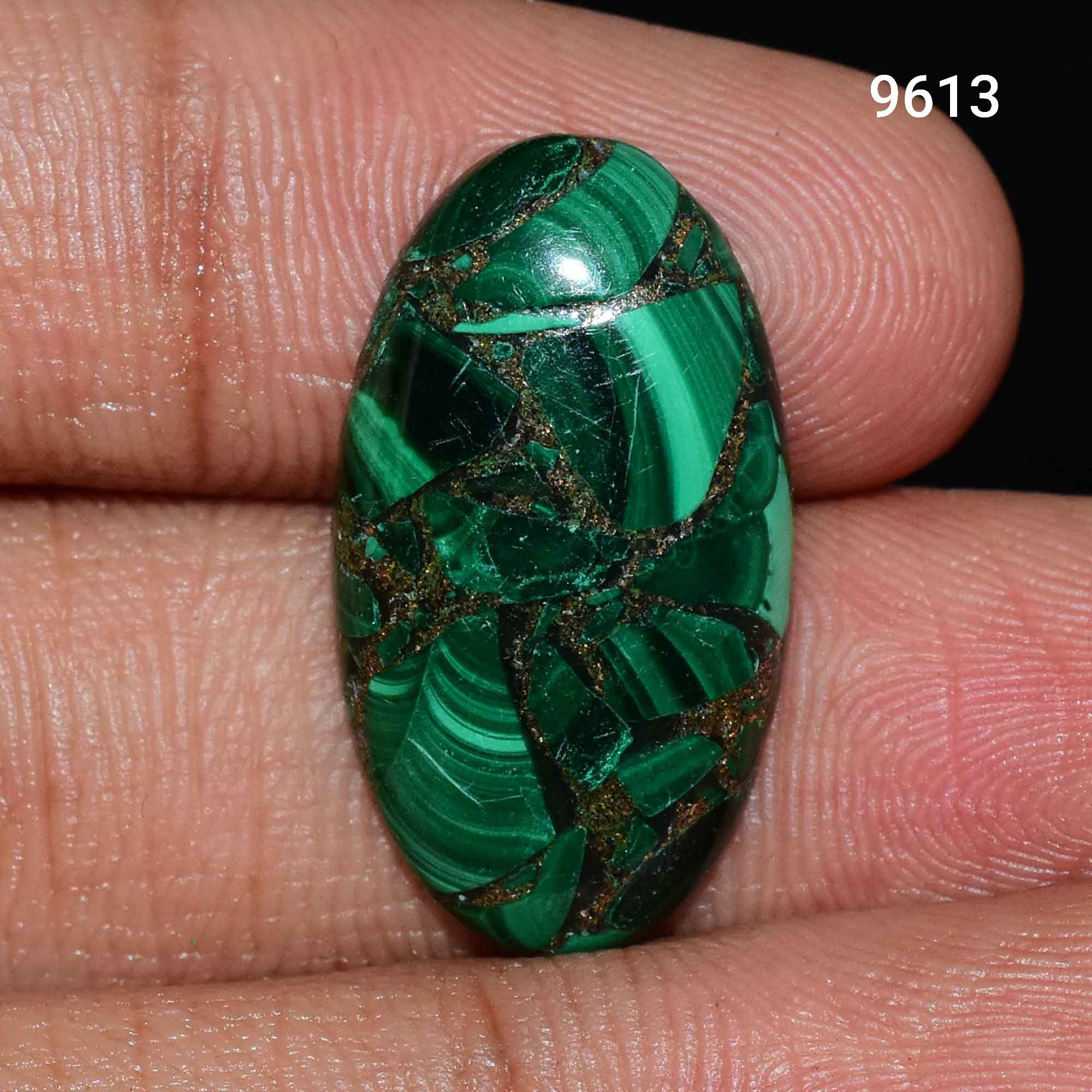 Terrific Designer Copper Malachite Cabochon Copper Malachite - Etsy