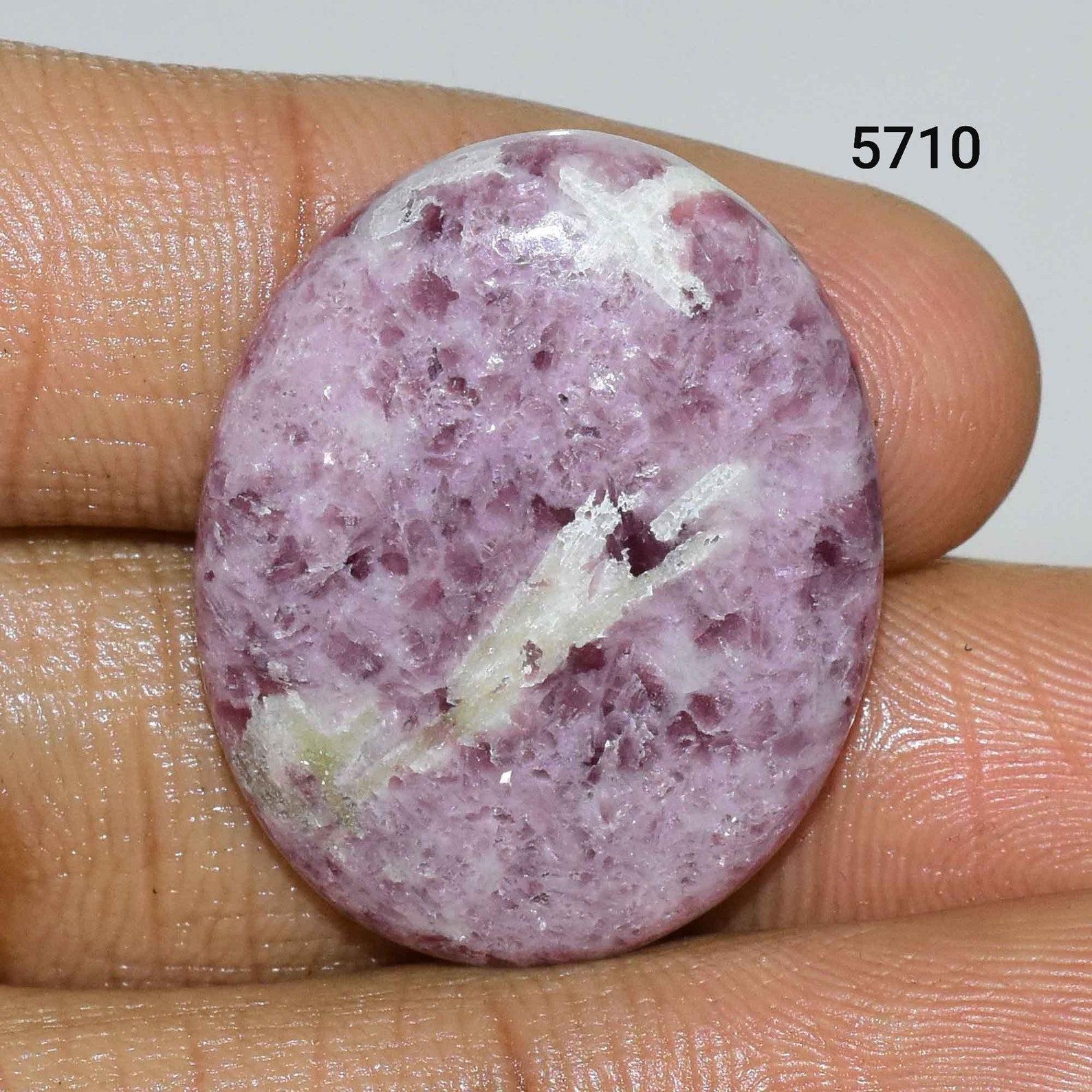 Dazzling Lepidolite Cabochon Natural Lepidolite Gemstone - Etsy