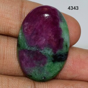 Top Quality Ruby Zoisite Cabochon - Natural Ruby Zoisite Gemstone ...
