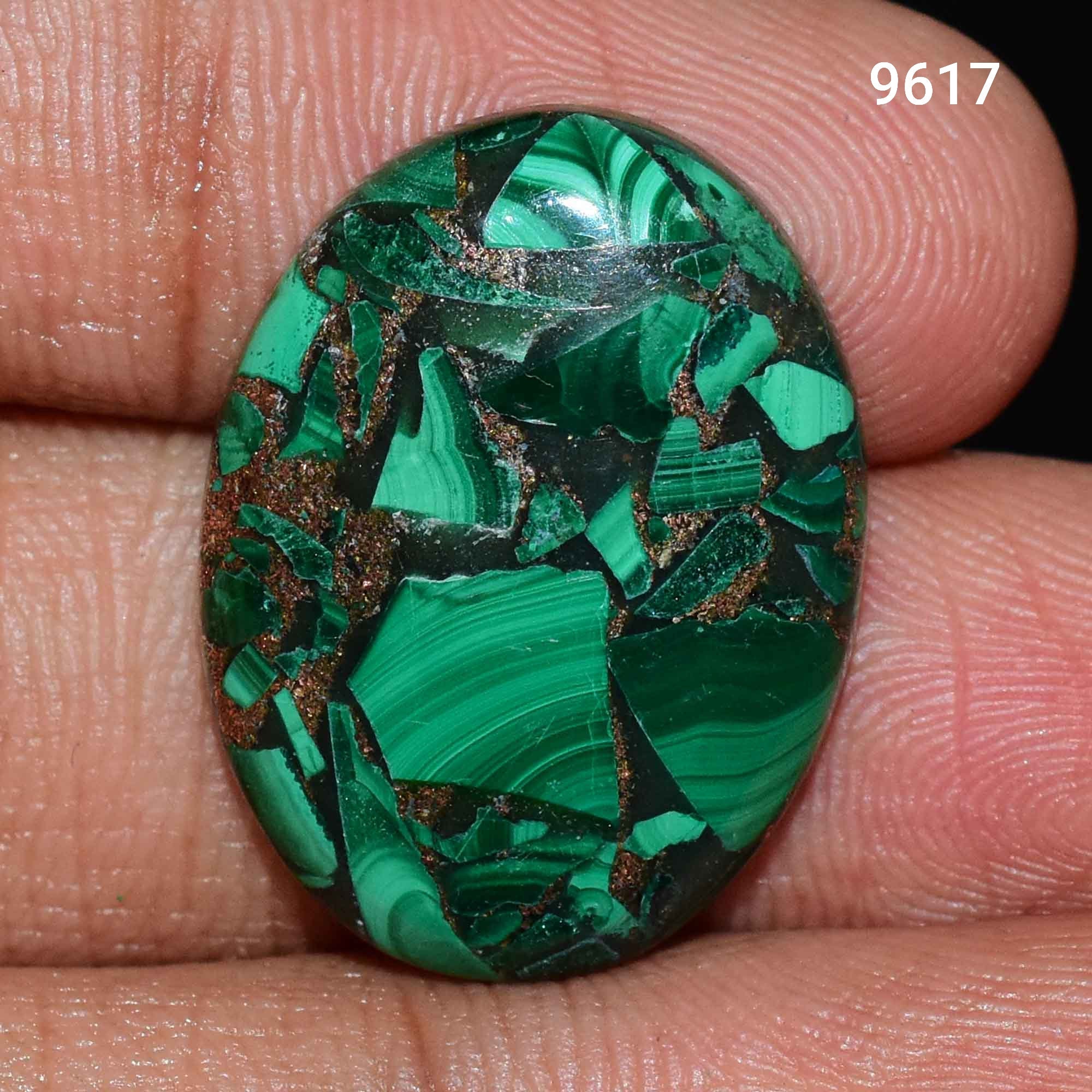 Terrific Designer Copper Malachite Cabochon Copper Malachite - Etsy