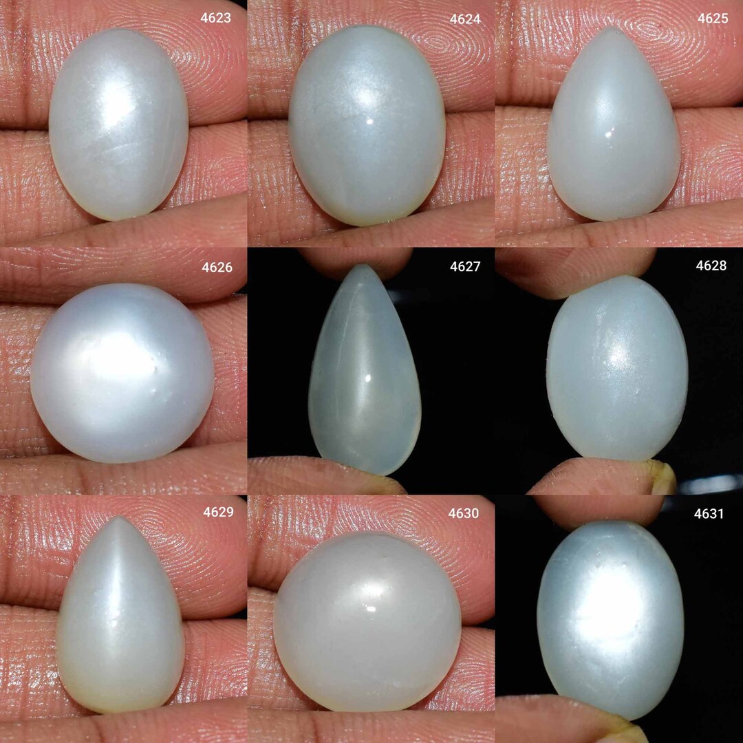 Elegant Top Grade Milky Moonstone Gemstone Natural Milky - Etsy