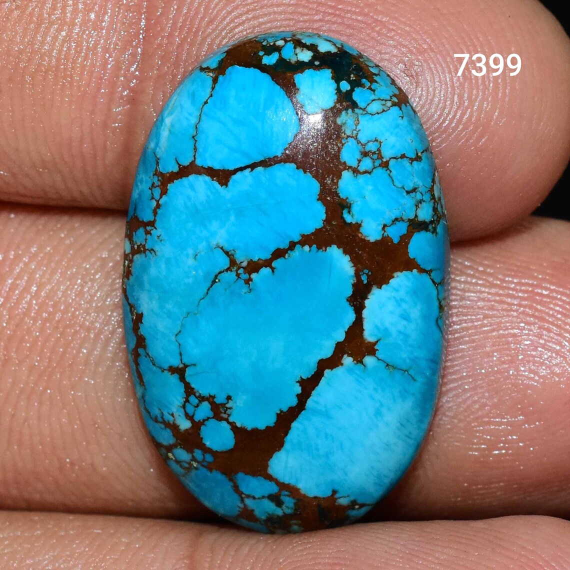 Awesome Designer Magnesite Turquoise Cabochon Natural | Etsy