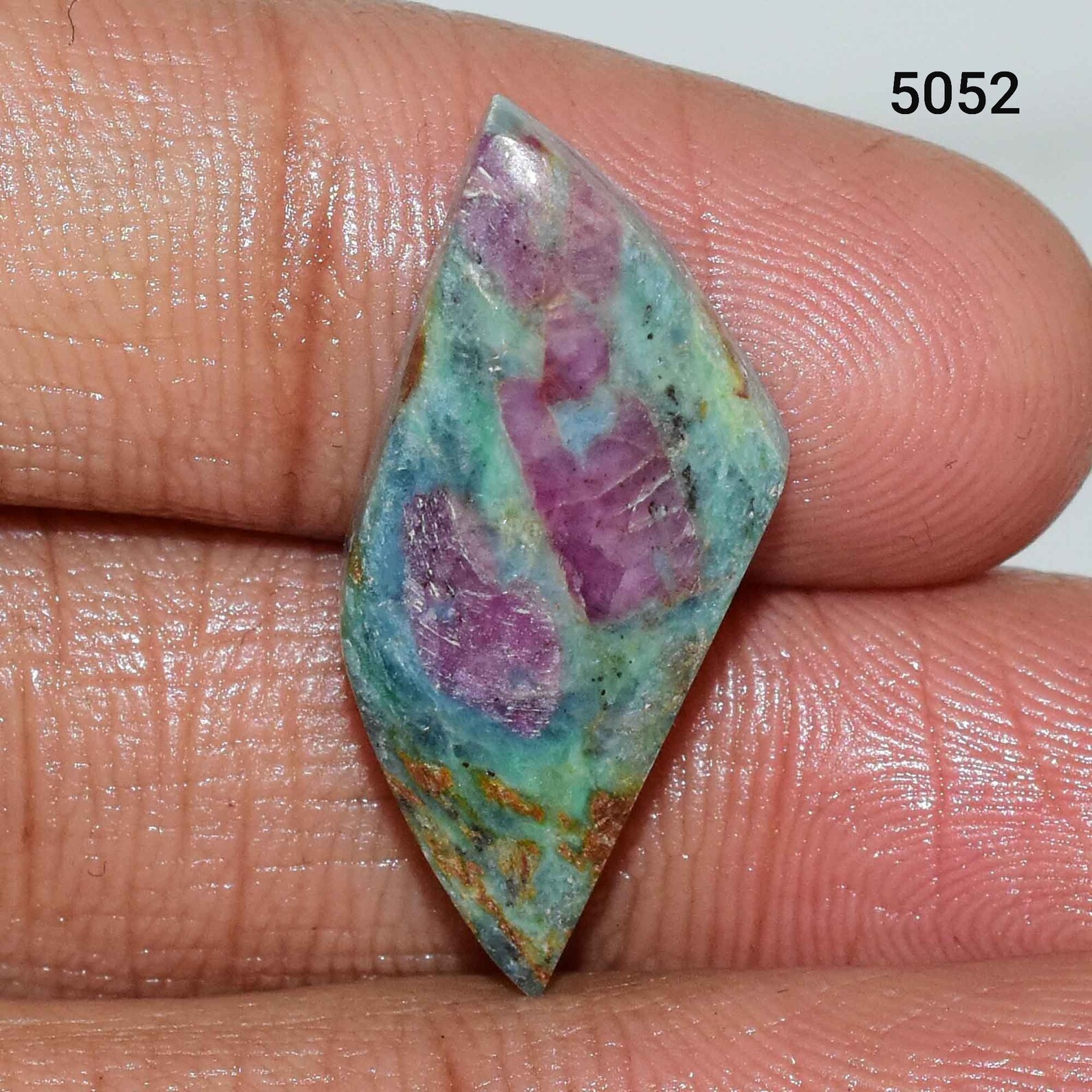 Rare Quality Ruby Zoisite Fuchsite Cabochon Natural Ruby - Etsy