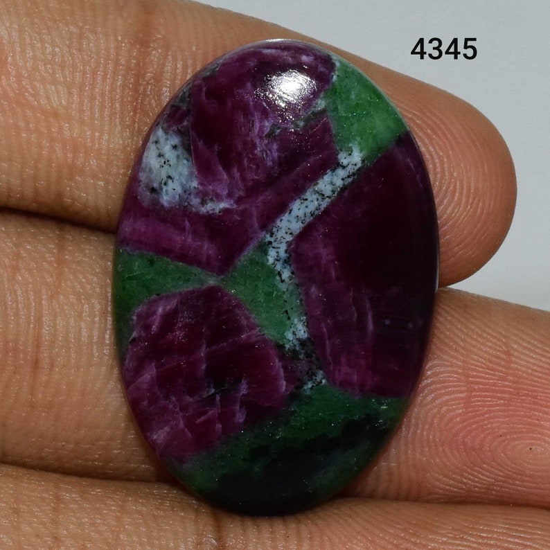 Top Quality Ruby Zoisite Cabochon Natural Ruby Zoisite - Etsy