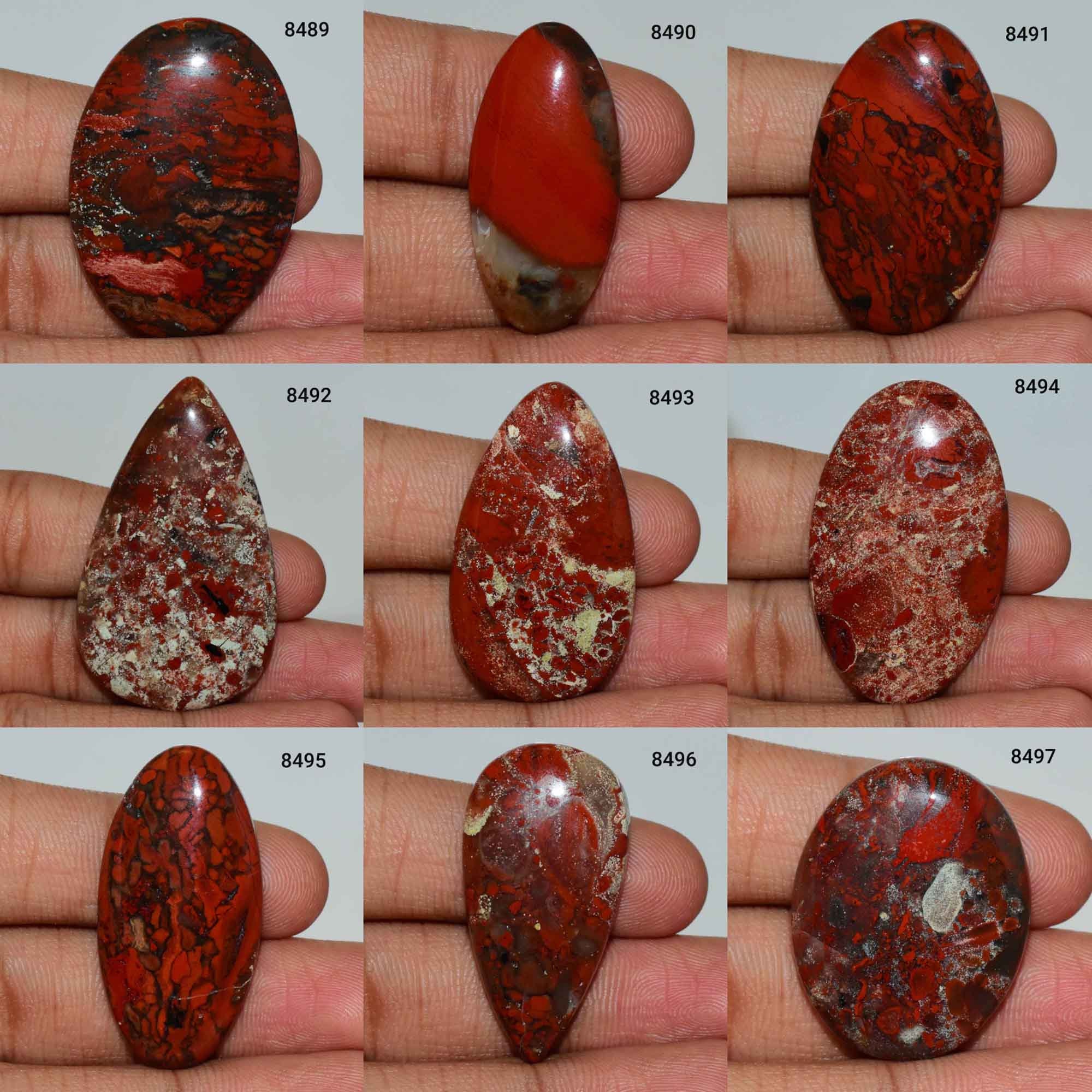 Rainbow Jasper Cabochon Natural Designer Rainbow Jasper - Etsy