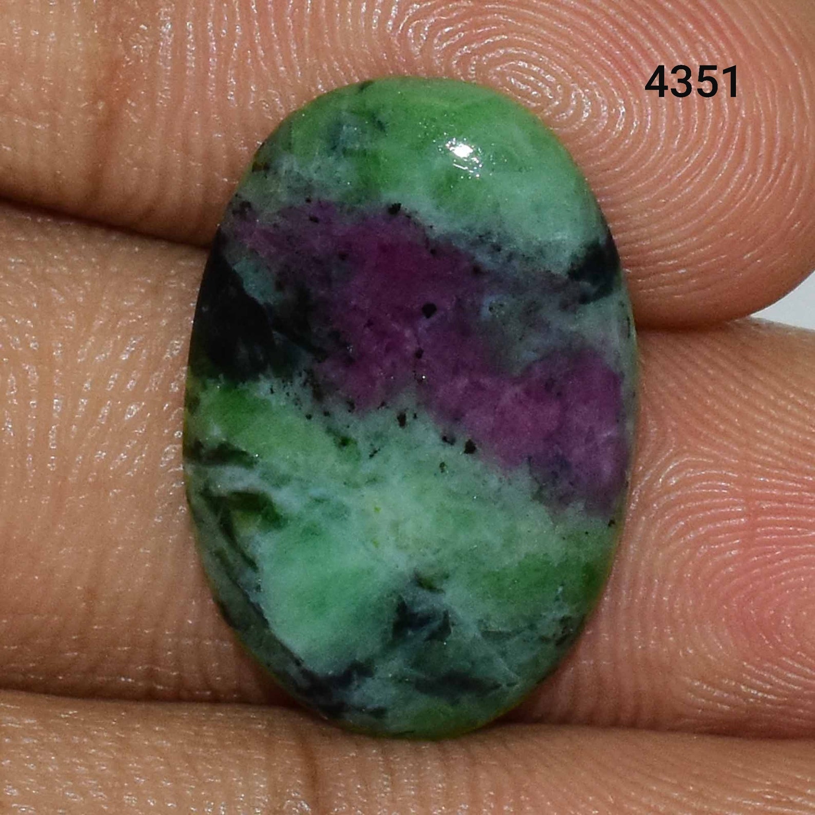 Top Quality Ruby Zoisite Cabochon Natural Ruby Zoisite | Etsy