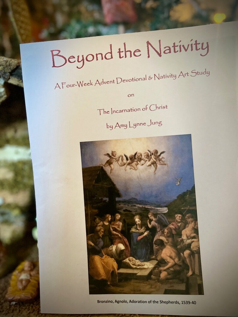 Beyond the Nativity A Four Week Advent Devotional and Nativity - Etsy