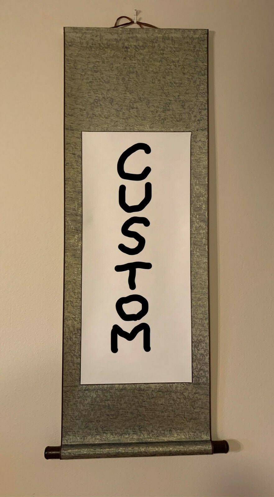 Japanese Calligraphy on Custom Scroll - Etsy