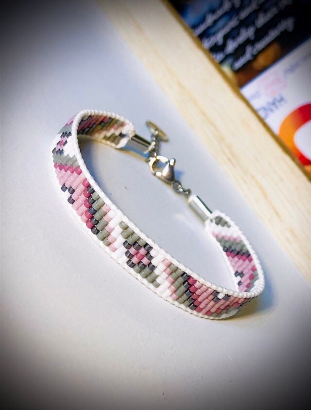 Handmade Bracelets With Miyuki Beads. Handmade Jewelry. Set of ...