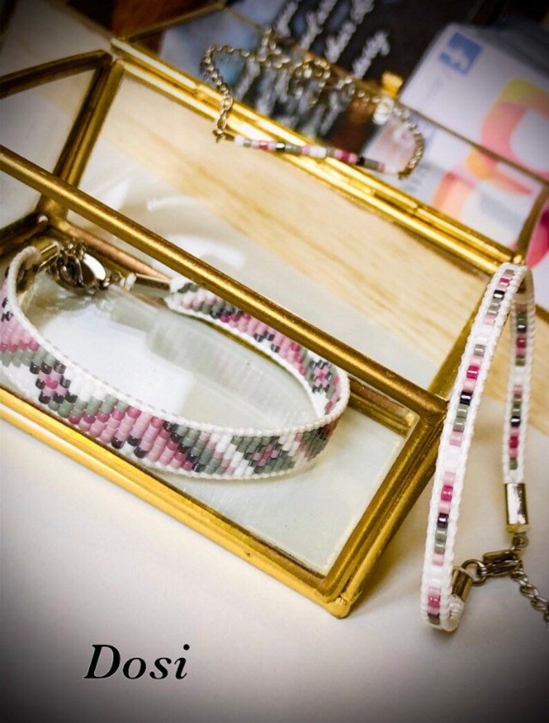 Handmade Bracelets With Miyuki Beads. Handmade Jewelry. Set of ...