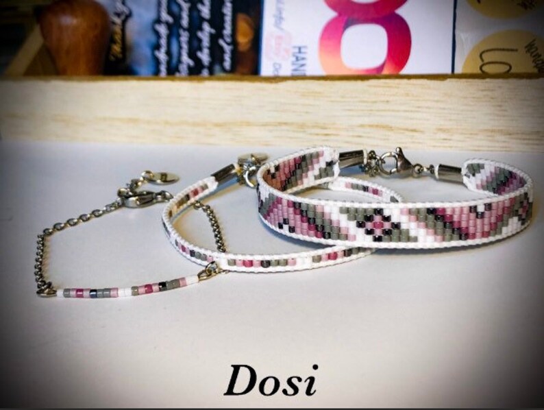 Handmade Bracelets With Miyuki Beads. Handmade Jewelry. Set of ...