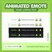 Animated Frog Emote for Twitch and Discord Kawaii Cute Frog Animated ...