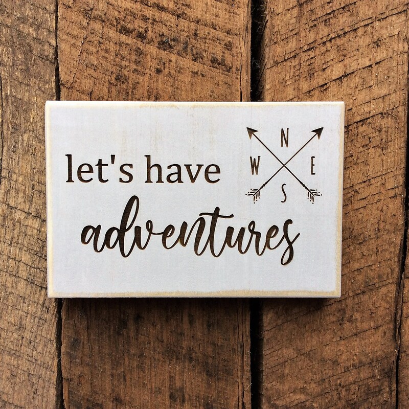 Adventure Sign - Etsy