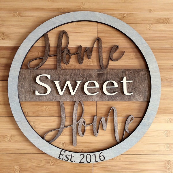 Home Sweet Home Sign - Etsy