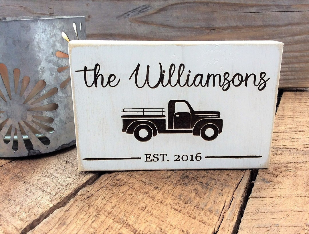 Personalized Mini Sign, Small Custom Wood Sign, Family Gift Idea ...