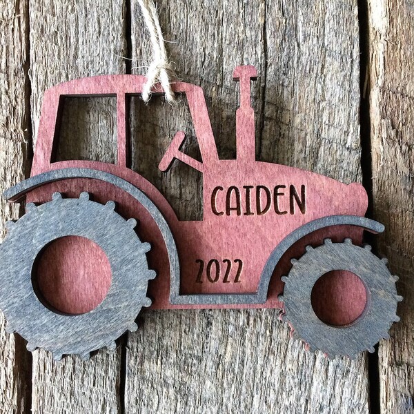 Tractor Ornament - Etsy