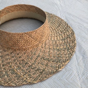 Wide Brim Crownless Pāpale // kailua Style // Adult Sizes XS L ...