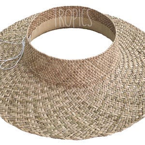 Wide Brim Crownless Pāpale // "kailua" Style // Adult Sizes XS - L ...